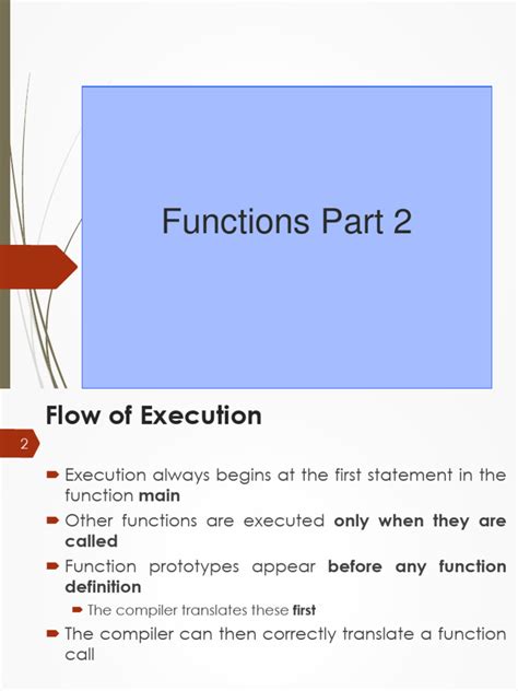 Functions 2 Pdf Parameter Computer Programming Variable