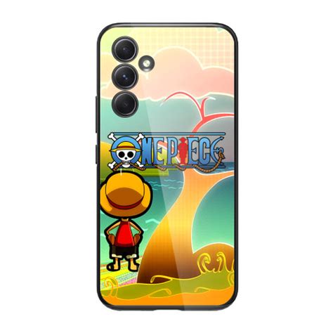 One Piece Chibi Luffy Samsung Galaxy A34 5g Case Caseshunter