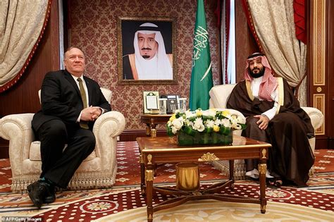 Pompeo Meets Saudi Arabian Crown Prince Blamed For Khashoggi