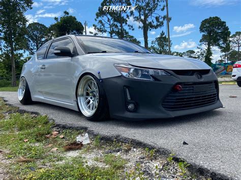Scion TC Base With X Aodhan DS And Cosmo X On Coilovers Fitment