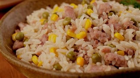 Receita de arroz linguiça milho e ervilha Ana Maria Braga