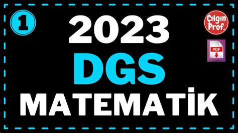 2023 Dgs Matematİk [ Pdf] 2023 Dgs Matematik Soru Çözümleri 1 25
