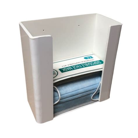 Fmda Wall Mounted Surgical Double Face Mask Dispenser For 2 Boxes Provac