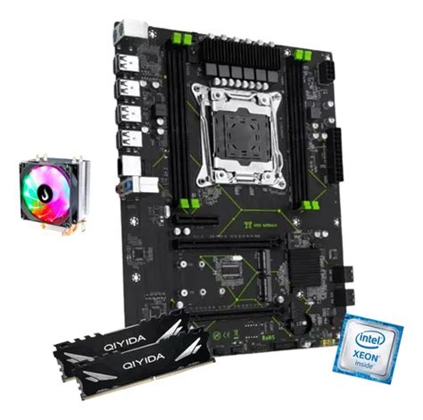 Kit Gamer Placa Mãe Machinist X99 Mr9a h Xeon E5 2670 V3 32g