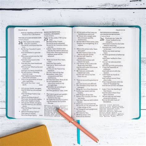 Nasb Giant Print Reference Bible Teal Leathertouch Free Delivery At
