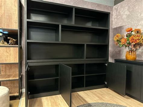 Highboard Schwarz Aus Der Milo Serie Tafelindustriestyle Gmbh