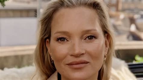 Kate Moss 49 Reveals The Secrets To Her Youthful Complexion As She
