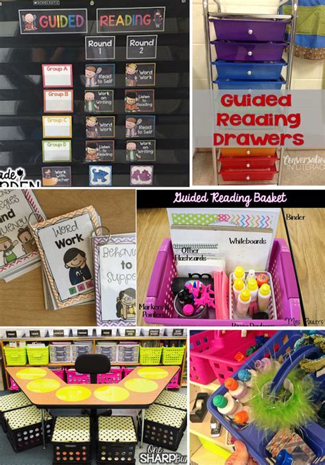 25 Ideas For Organizing Guided Reading Supplies And Materials In The