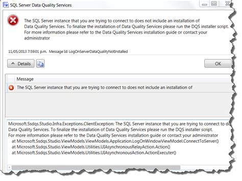 Anupama Natarajan The Sql Server Instance That You Are Trying To
