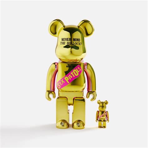 Medicom Toy Be Rbrick Sex Pistols “never Mind The Bollocks” Chrome Ver Kith