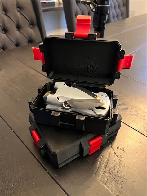 Stl File Dji Mini 3 Pro Drone And Controller Hard Shell Case Triplesnap