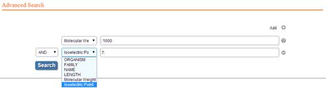 Neuropeptide Database Help