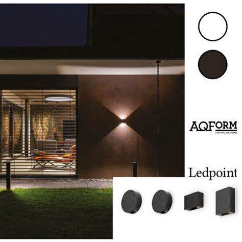 KINKIET LEDPOINT round up down exterior AQForm Sklep z oświetleniem Light u pl
