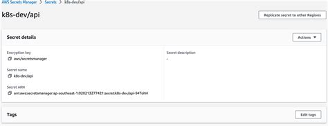 sync secret from aws secret manager to k8s