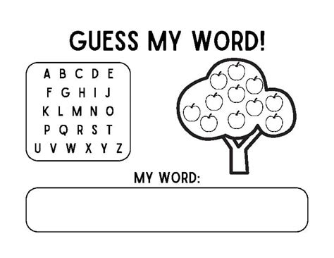 Guess My Word Hangman Phonics Game By Roots And Regulation Tpt