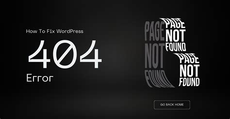 how to fix 404 page error a comprehensive guide