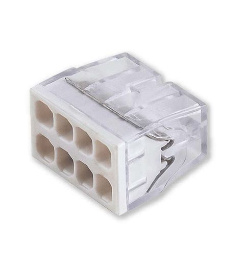 Mini Push In Wire Connector 8 Poles Sas