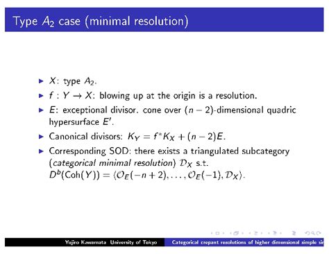 Categorical Crepant Resolutions Of Higher Dimensional Simple Singularities Mathtube Org