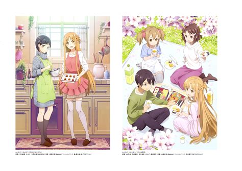 Asuna Kirito Kirigaya Suguha Silica And Lisbeth Sword Art Online Danbooru