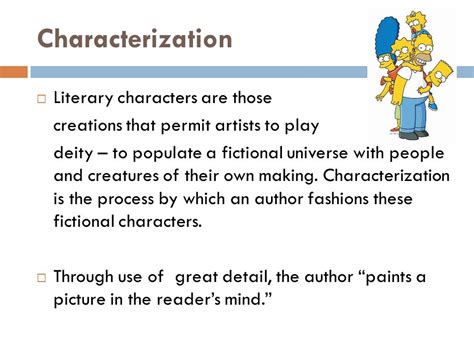 Characterization Examples In Literature