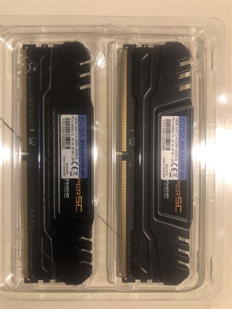 Evga Supersc Ram Evga Forums