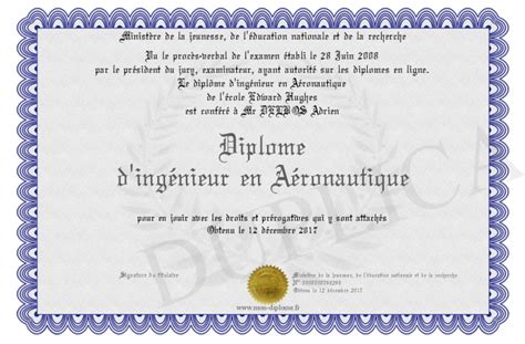 Diplome D Ingenieur En Aeronautique