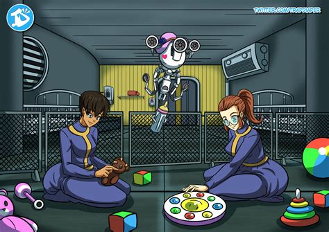 Commission Fallout Daycare By Trap Diaper On Deviantart