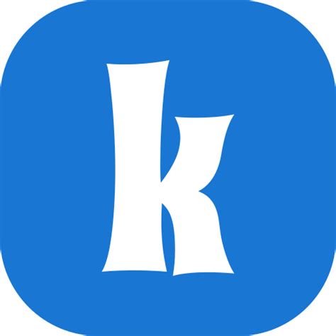 Letter K Generic Color Fill Icon