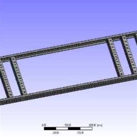 Mesh View Of Chassis Using Steel Download Scientific Diagram
