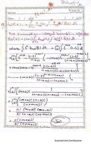 The Summation Integral For Some Operatorspdf