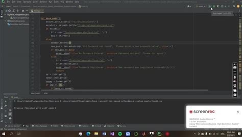 Video Ai Project Using Face Recognition For Tracking Time And