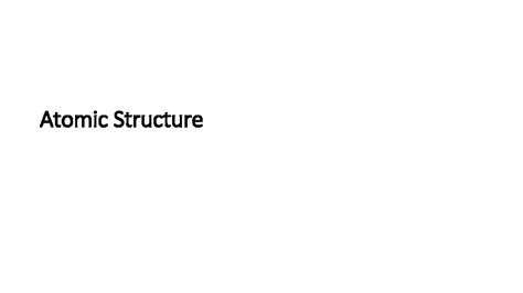 Atomic Structure Introduction Atom Indivisible In Greek Epicurus