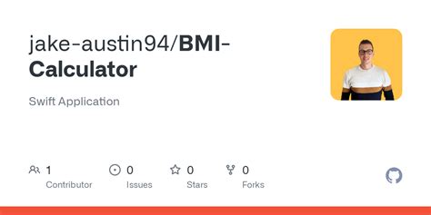 Github Jake Austin94bmi Calculator Swift Application