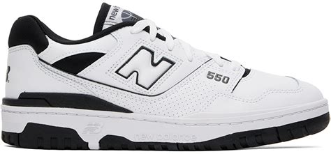 White Black BB550 Sneakers By New Balance On Sale