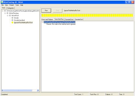 Testing Project Using Nunit