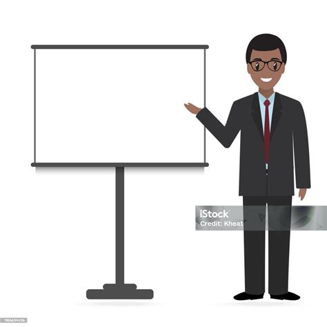 남자 서 및 프레 젠 테이 션 아이콘입니다 회의 비즈니스 아이콘 교사 교육 관련 직업에 대한 스톡 벡터 아트 및 기타 이미지 교사 교육 관련 직업 교습 교육 Istock