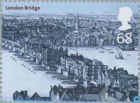 Bridges Over The Thames 68 2002 Great Britain Lastdodo Postage