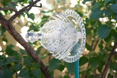 Diphylleia Skeleton Flower Glass Flower Yard Art Garden Flower