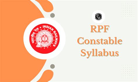 Rpf Constable Syllabus 2024 Exam Pattern Subject Wise Syllabus Pdf