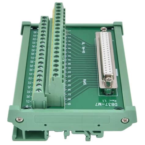 JIE Module Adaptateur De Bornier Module De Bornier Db37 M7 Bornier