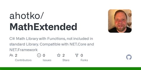 GitHub Ahotko MathExtended C Math Library With Functions Not