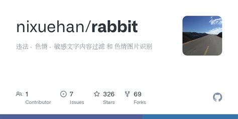 GitHub nixuehan rabbit 违法色情敏感文字内容过滤 和 色情图片识别