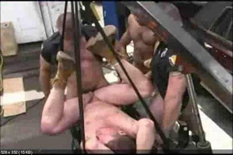 Muscular Cops Fuck Hot Mechanics