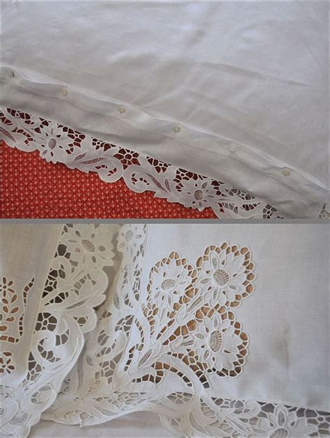 вышивка | Vintage linens, Cut work, Hotel collection bedding