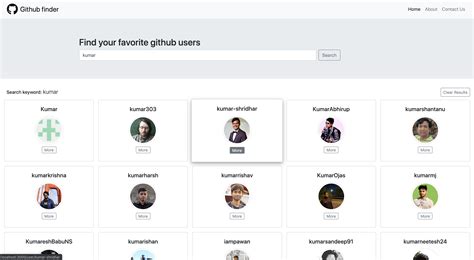 GitHub Pravn Github Finder Github Finder Web App In ReactJS