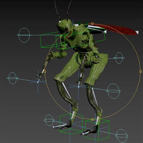 Grasshopper Mutant 3d Model Turbosquid 1629558