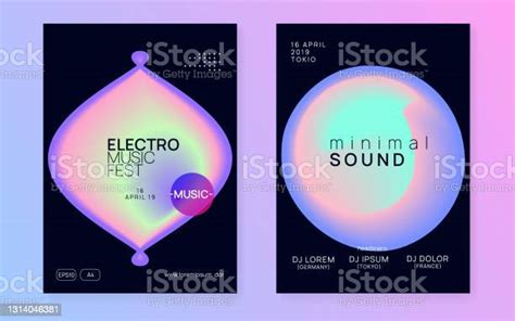 여름 축제 와 음악 전단지포스터 Dj에 대한 스톡 벡터 아트 및 기타 이미지 Dj 기하 디자인 Istock