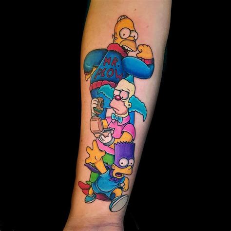 The Simpsons 200 The Best Tattoos Ever Inkppl