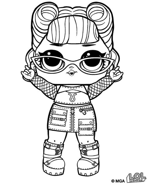 Stomps Lol Surprise Doll Coloring Page Download Print Or Color