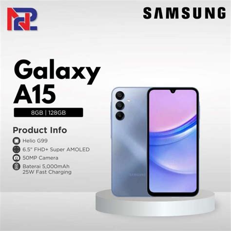 Jual Samsung Galaxy A Gb Mediatek Helio G Mah Battery Garansi Resmi Blue